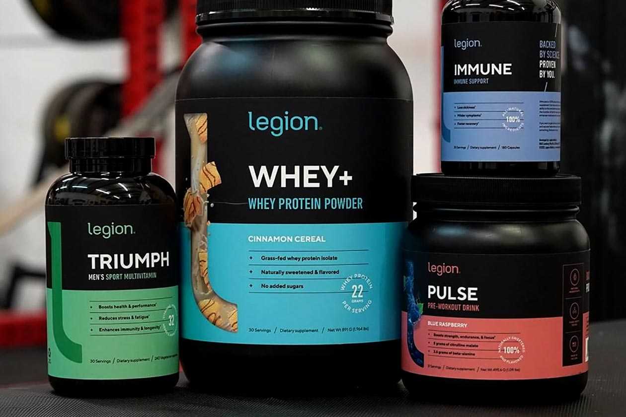 Legion reveals some of its 2021 releases including an energy drink