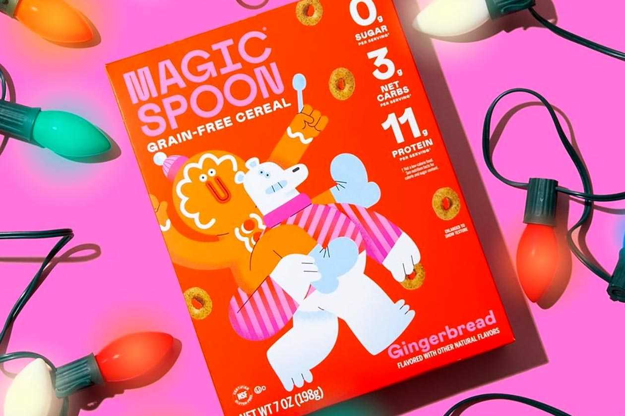 Magic Spoon releases Gingerbread protein cereal for the holiday season