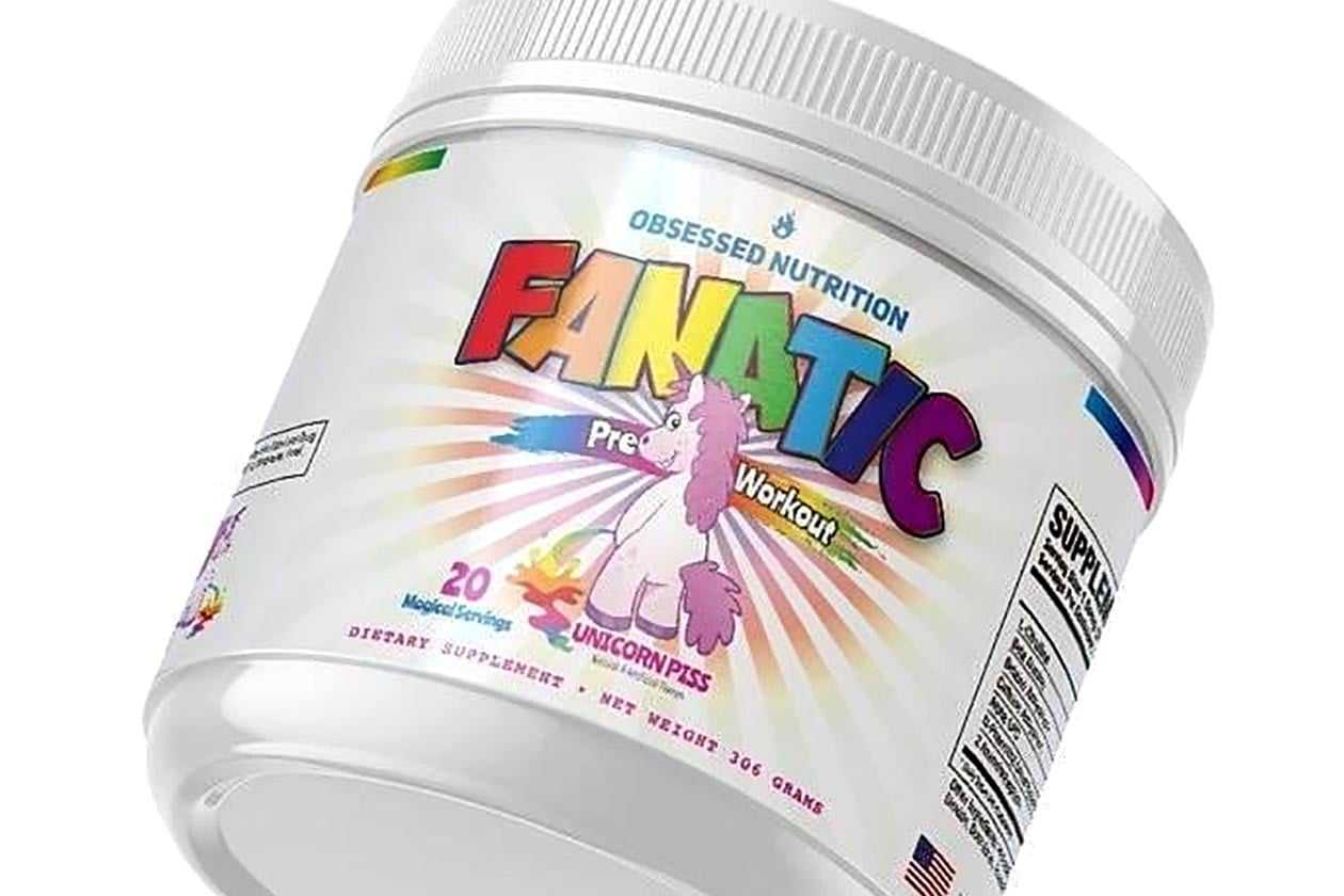 Obsessed Nutrition announces a new version of its pre-workout Fanatic