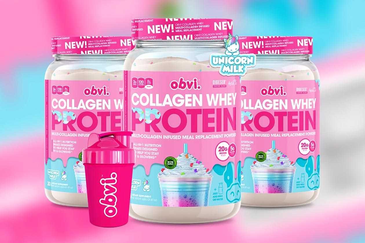 Whey and collagen coming together in Obvi's next all-new supplement ...