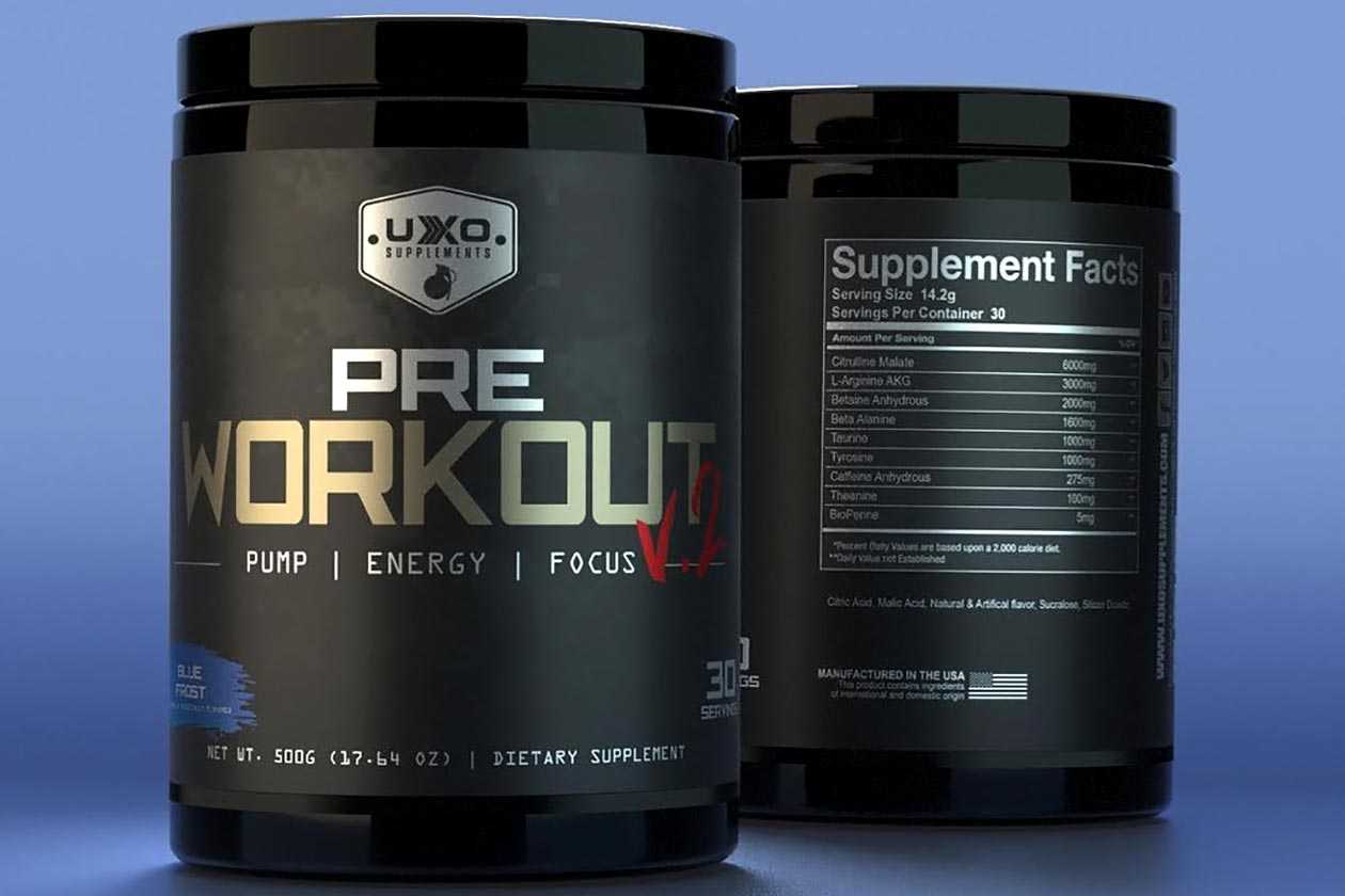 UXO Supplements' original Pre-Workout is back by popular demand