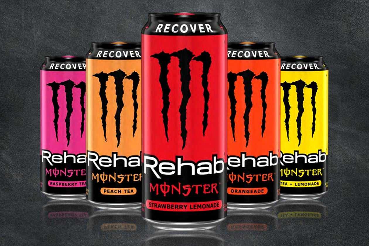 Strawberry Lemonade Monster Rehab coming in Spring with a rebrand