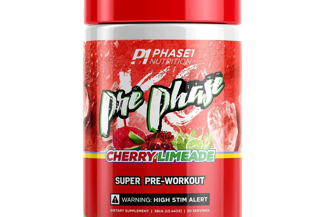 Phase One's rebrands Pre Phase and adds Cherry Limeade to its menu