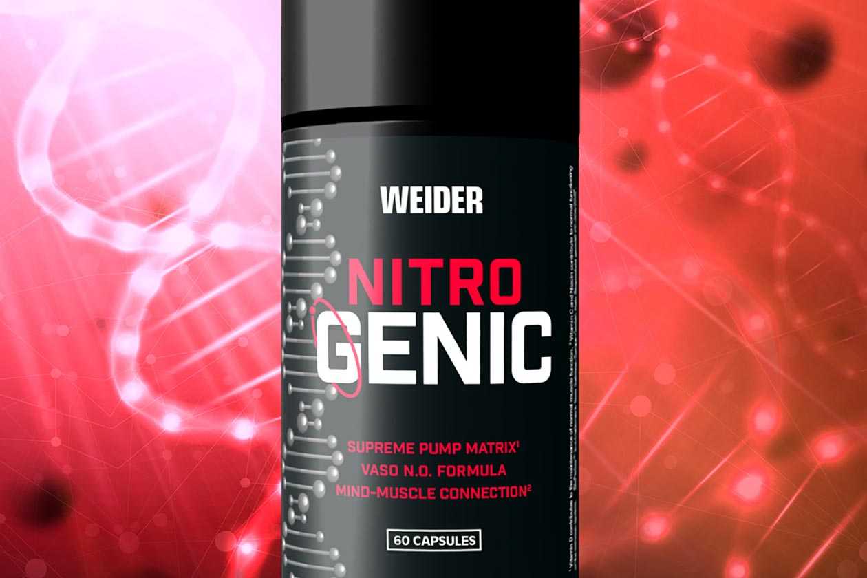 Weider unveils its simple, premium and stackable Nitro Genic