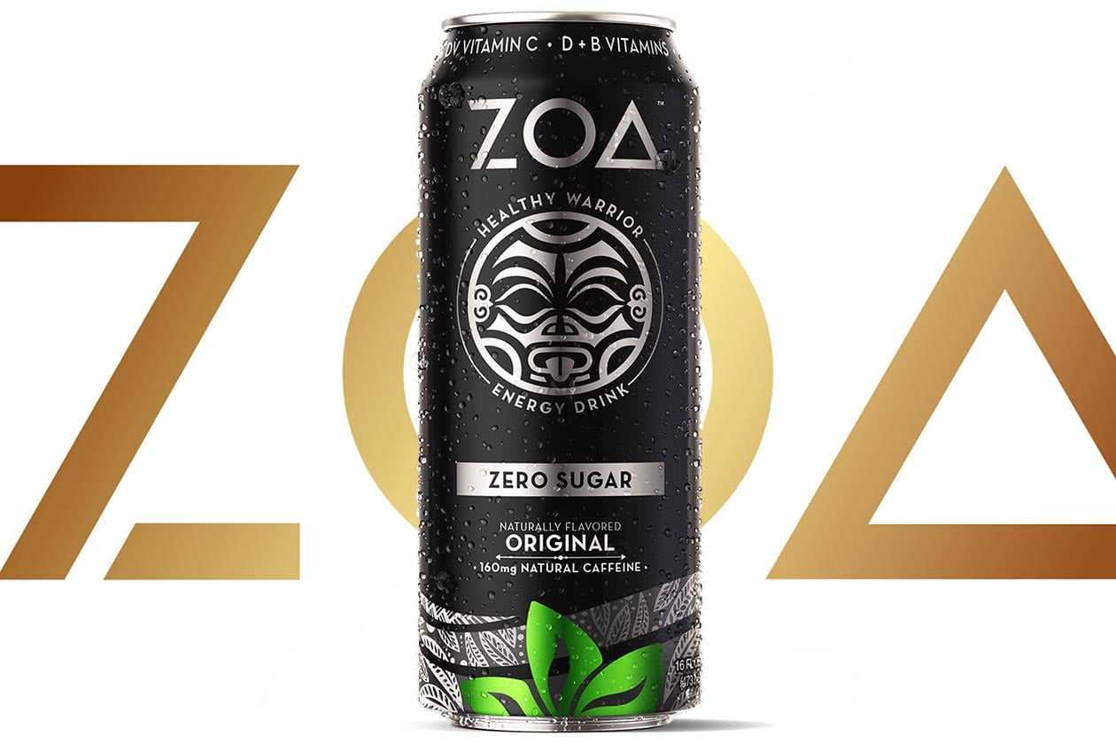 The Rock's ZOA energy drink for focus, energy, immunity and more