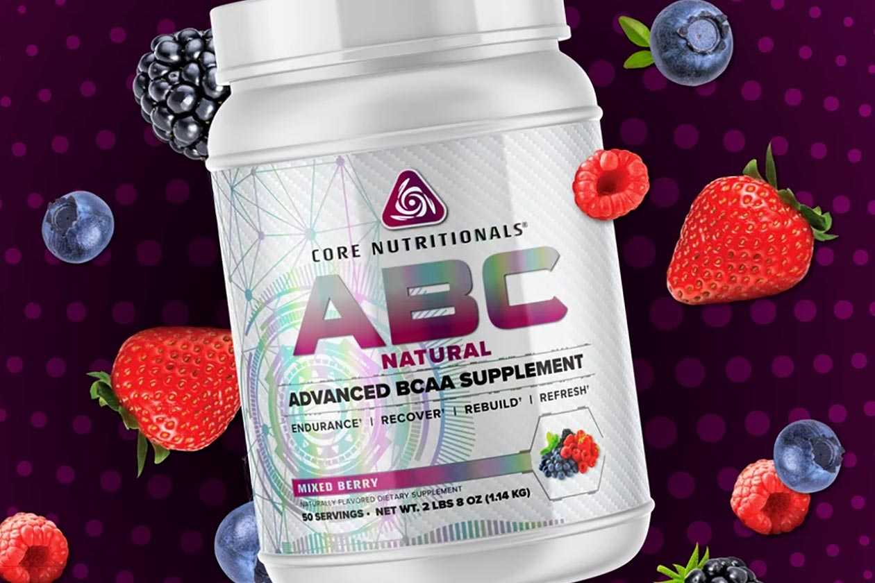 Core Nutritionals launches an all-natural Mixed Berry Core ABC