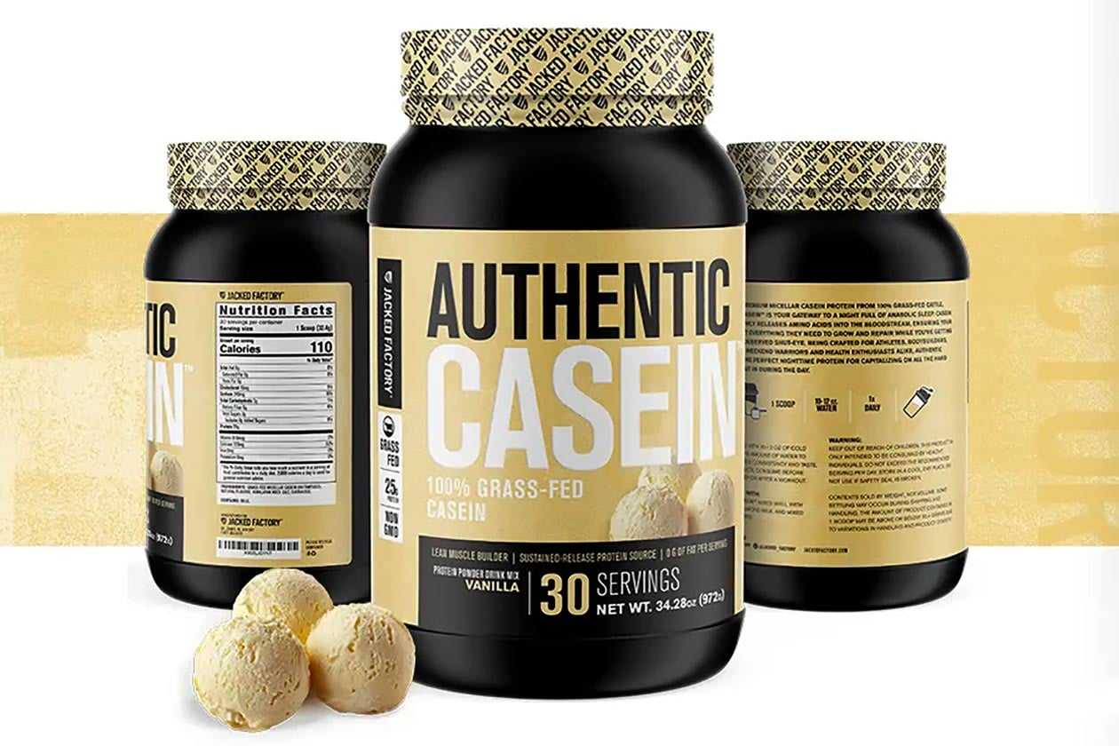 Jacked Factory expands its Authentic family with Authentic Casein