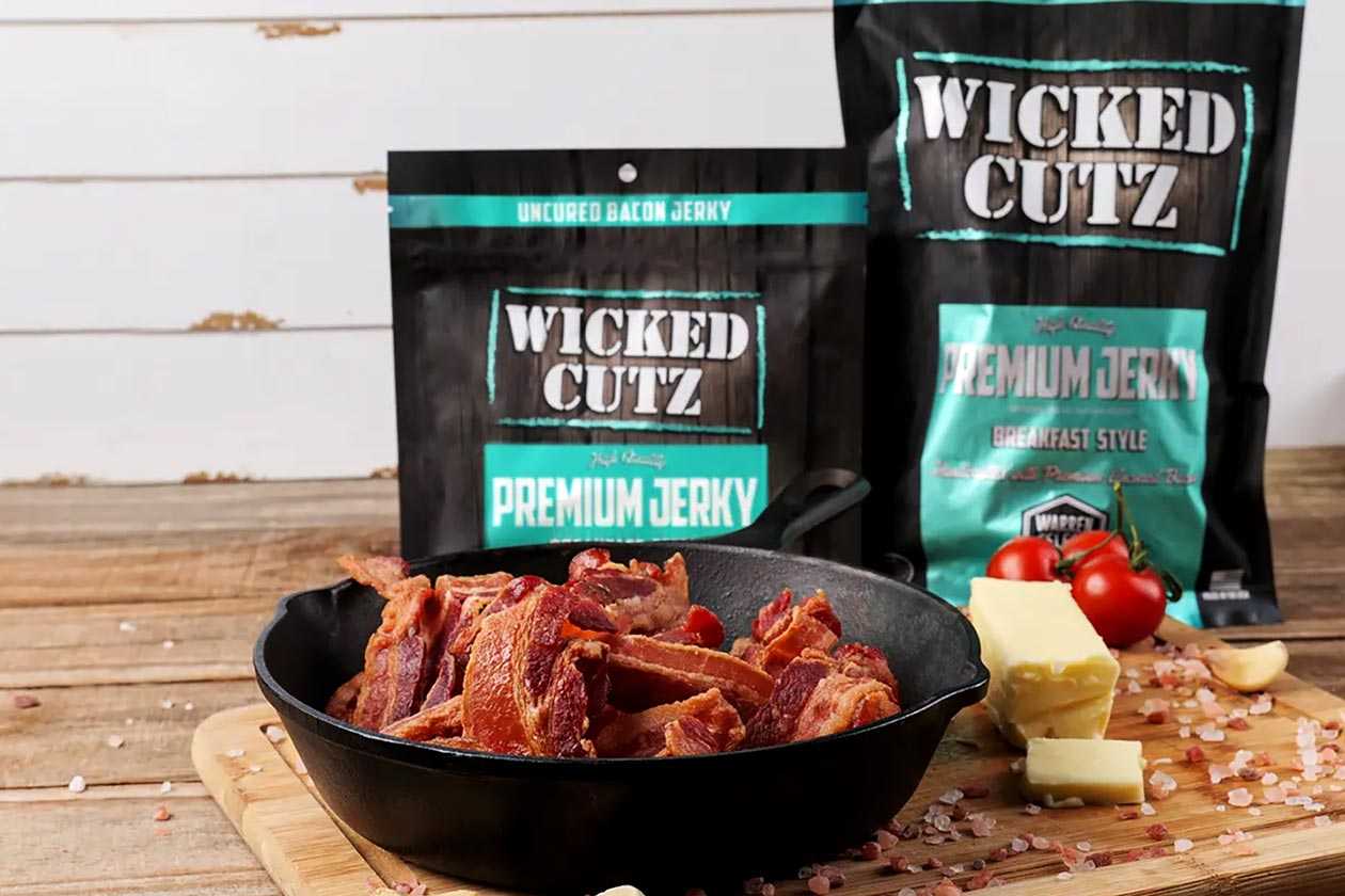 Wicked Cutz puts together a Breakfast Style flavor of its Bacon Jerky