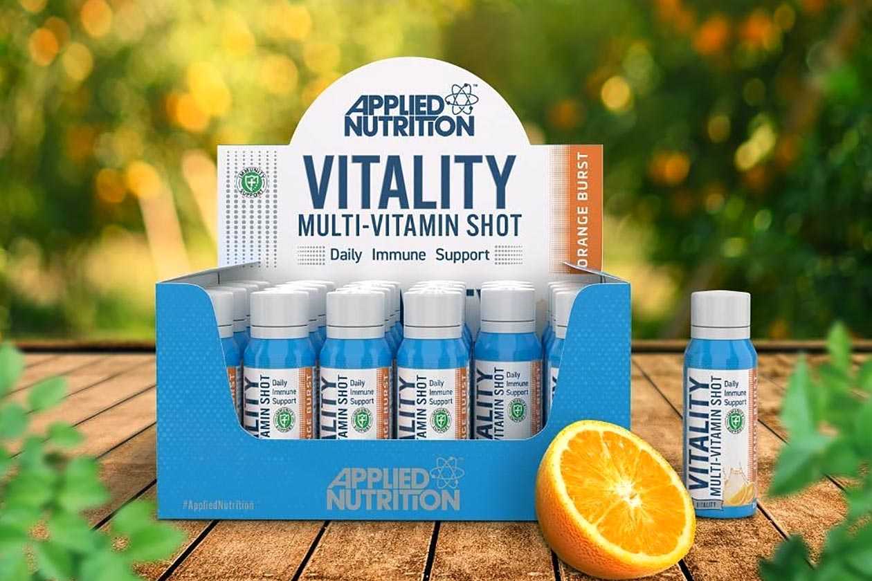 Applied Nutrition releases its Vitality Multivitamin Shot for immune health