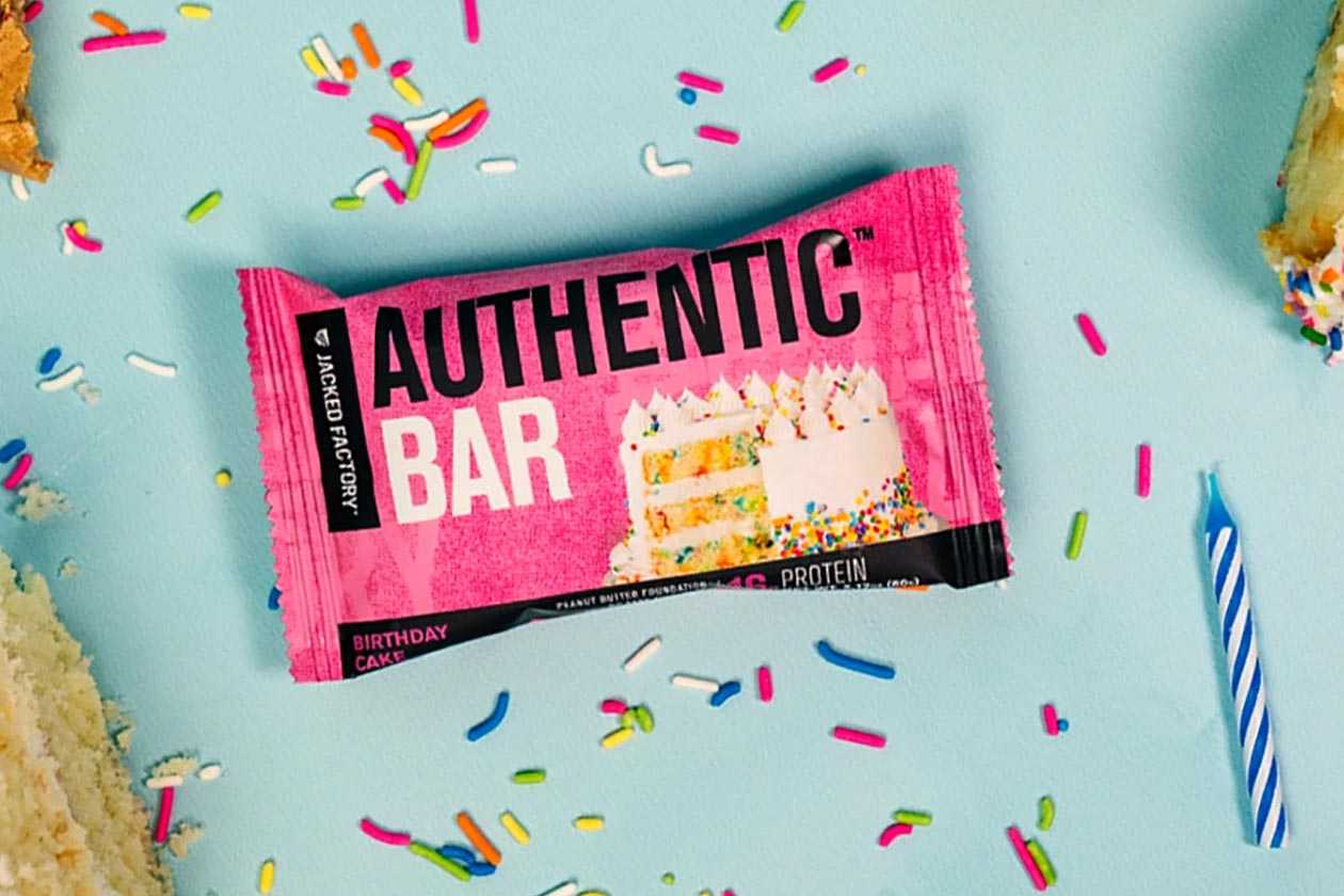 Jacked Factory expands its delicious Authentic Bar with Birthday Cake