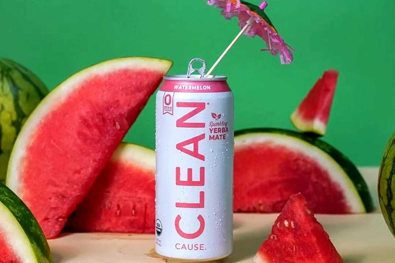Refreshing Watermelon flavor comes to Clean Cause's zero beverage for ...