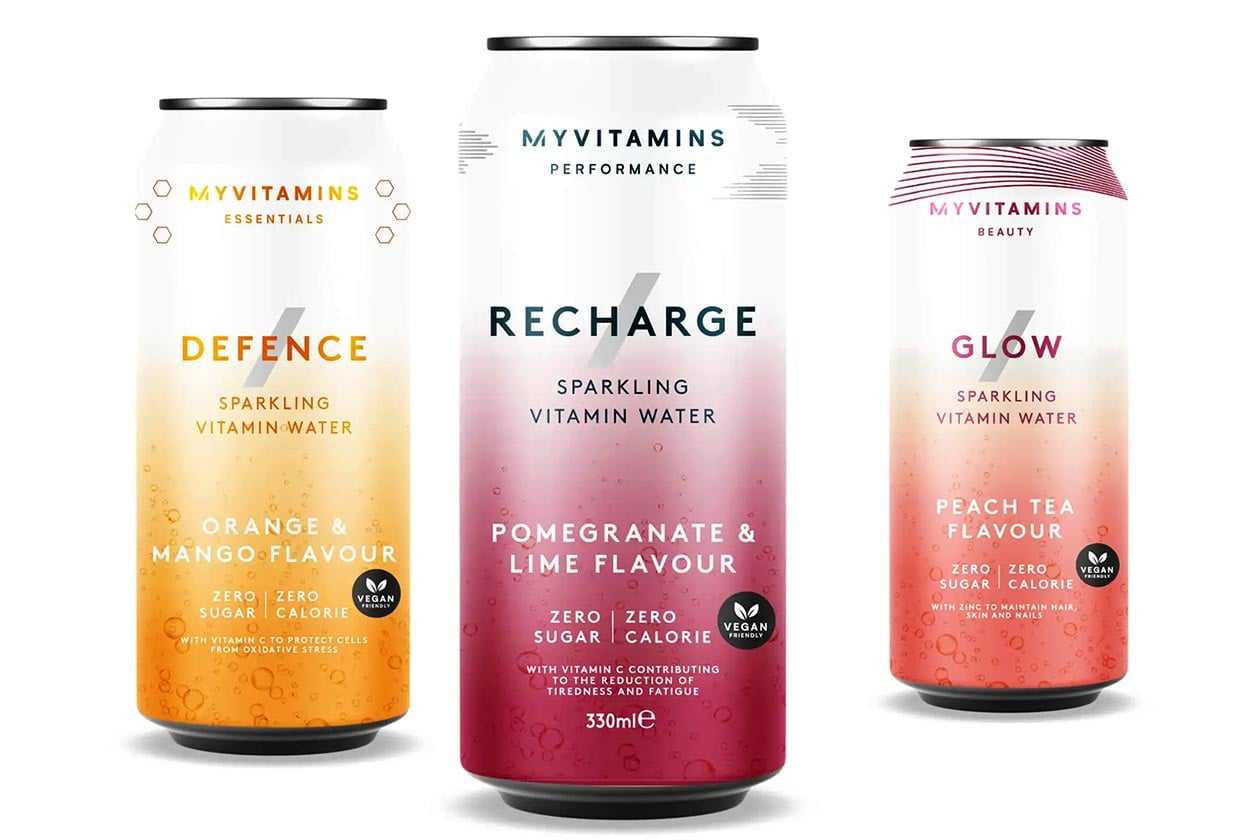 Myprotein introduces Defence, Glow, Recharge, and Focus vitamin drinks