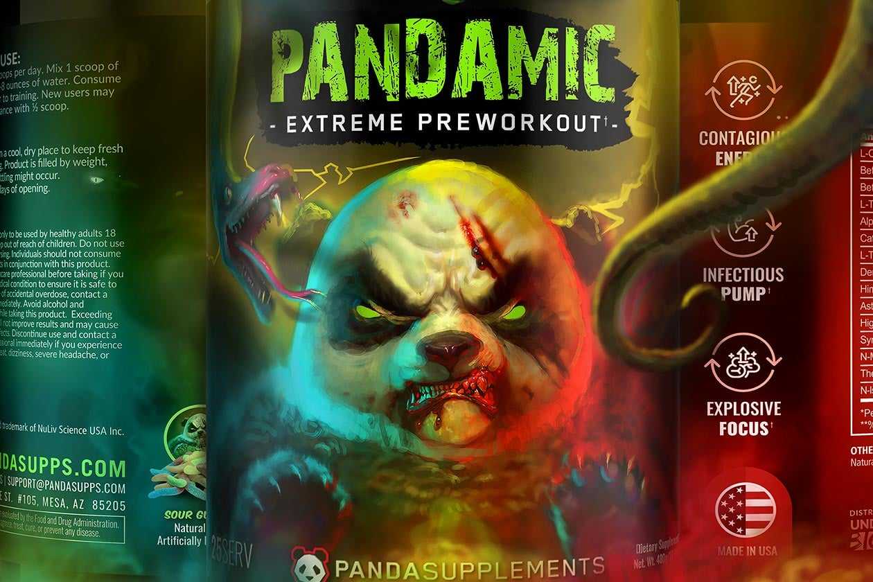 Panda Supplements debuts its potent pre-workout Pandamic Extreme
