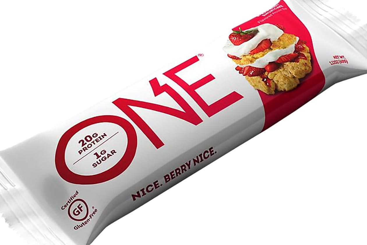 One Brands is launching a Strawberry Shortcake flavor of the One Bar