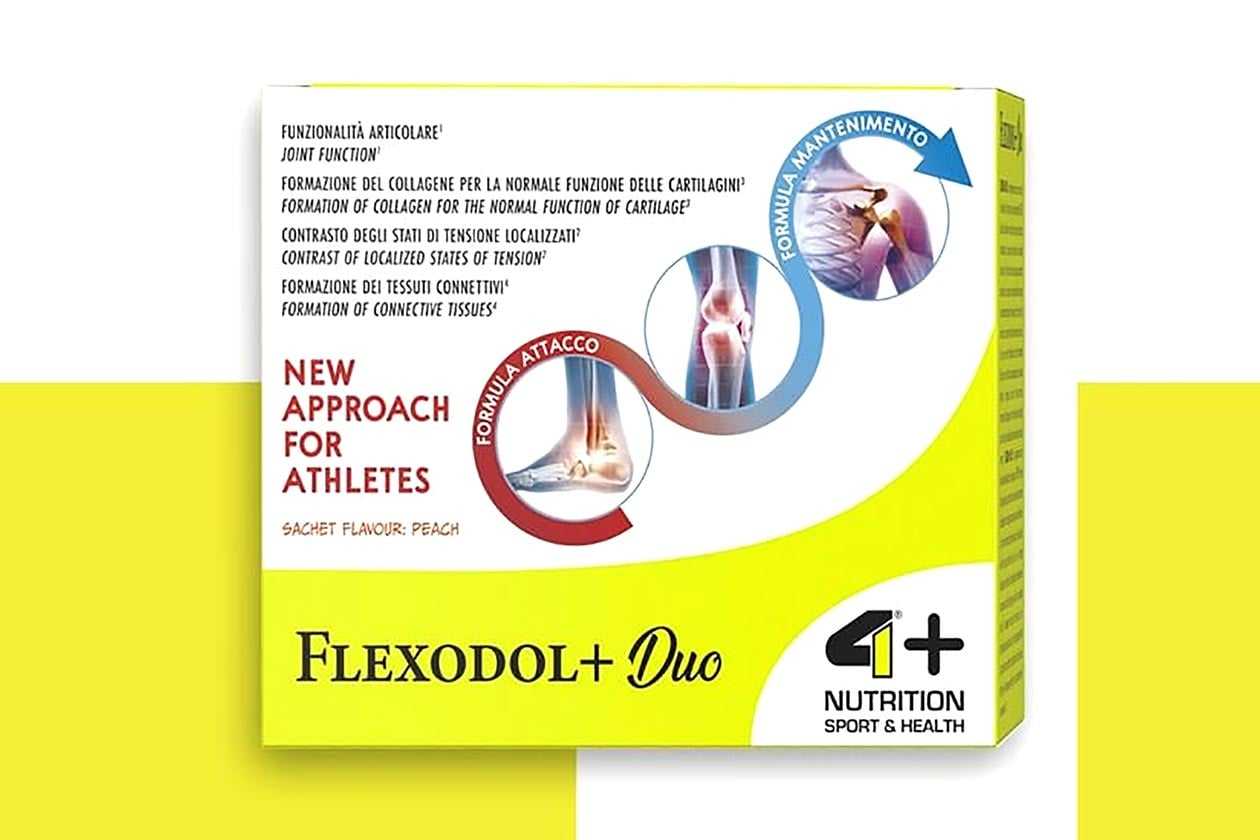 4+ Nutrition splits Flexodrol + Duo into tablet and powder supplements