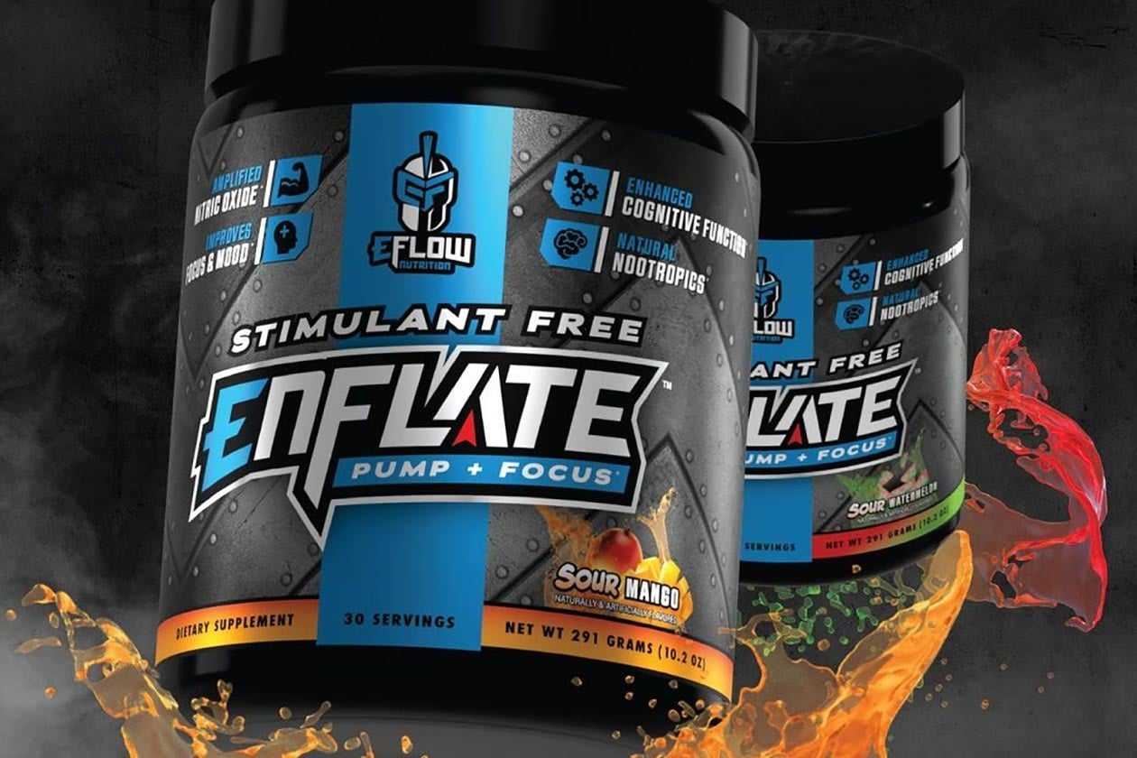 eFlow Nutrition's Enflate gets a modified formula to go with its new flavor