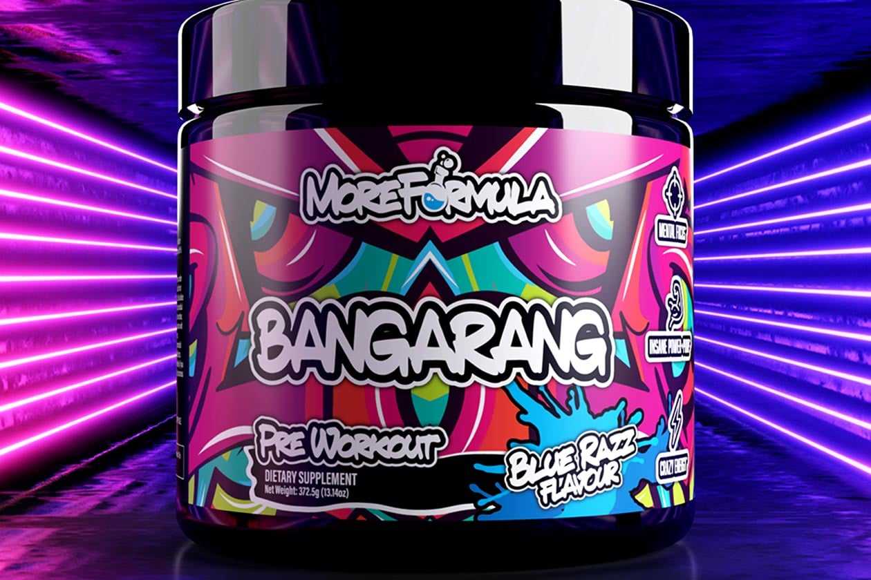 Introducing More Formula and its stimulant pre-workout Bangarang