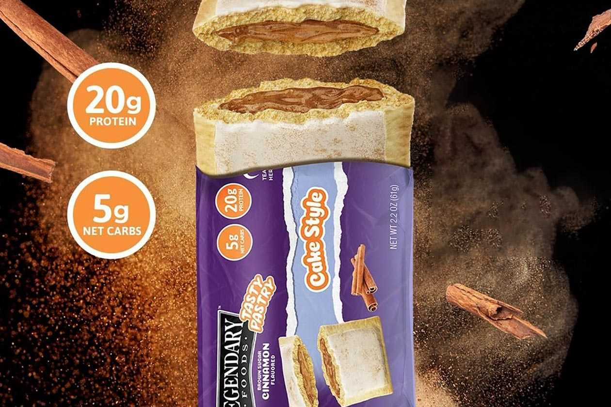 Legendary Foods drops a Brown Sugar Cinnamon Cake Style Tasty Pastry