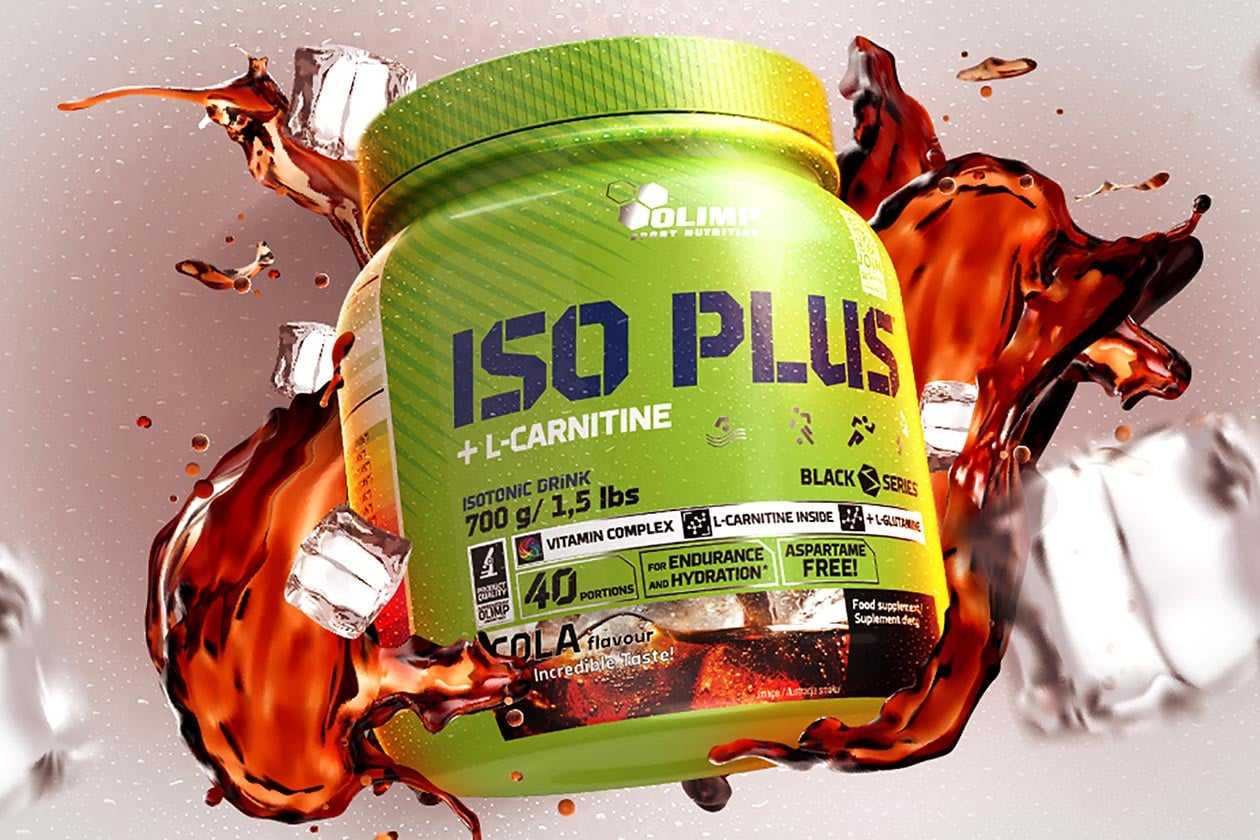 Olimp unveils its isotonic drink ISO Plus in Ice Tea and Cola flavors