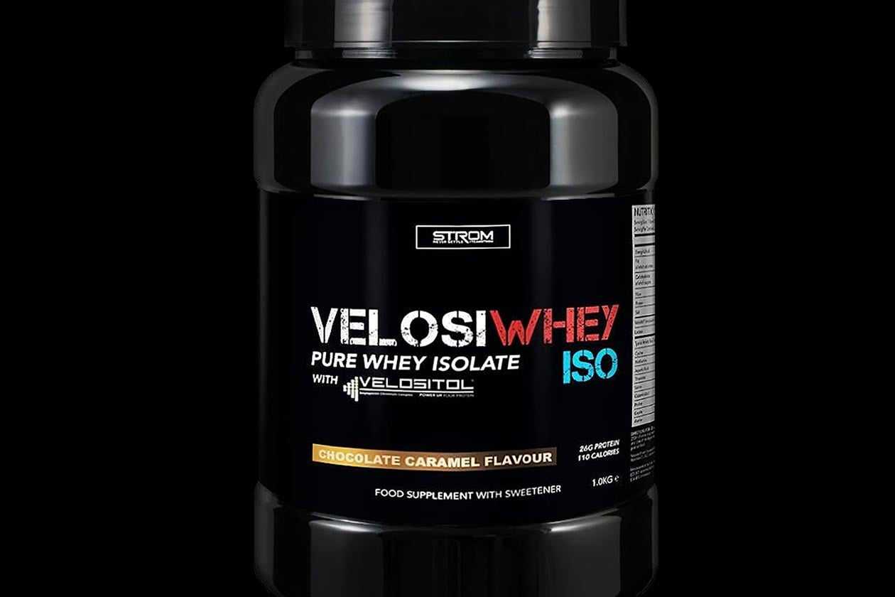Strom combines Velositol and whey isolate in its new VelosiWhey ISO