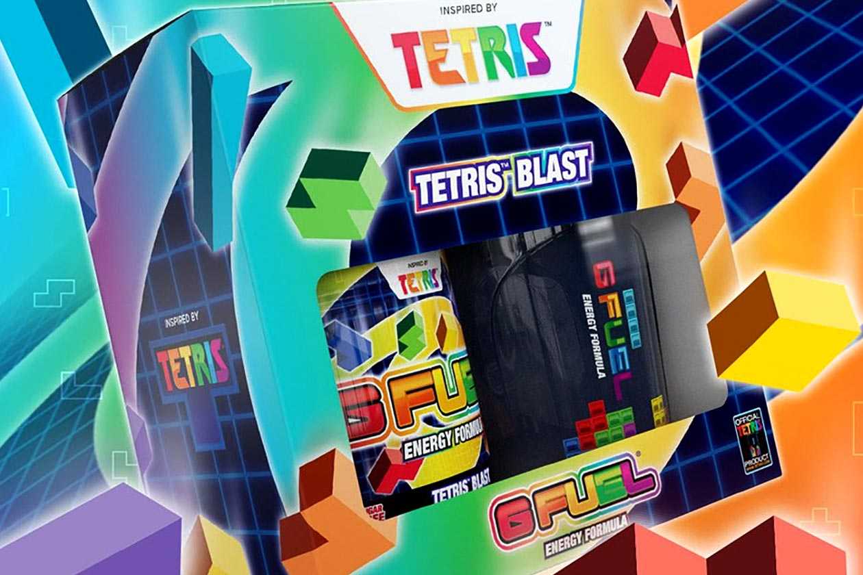 Tetris Blast flavor launches for G Fuel's supplement on World Tetris Day