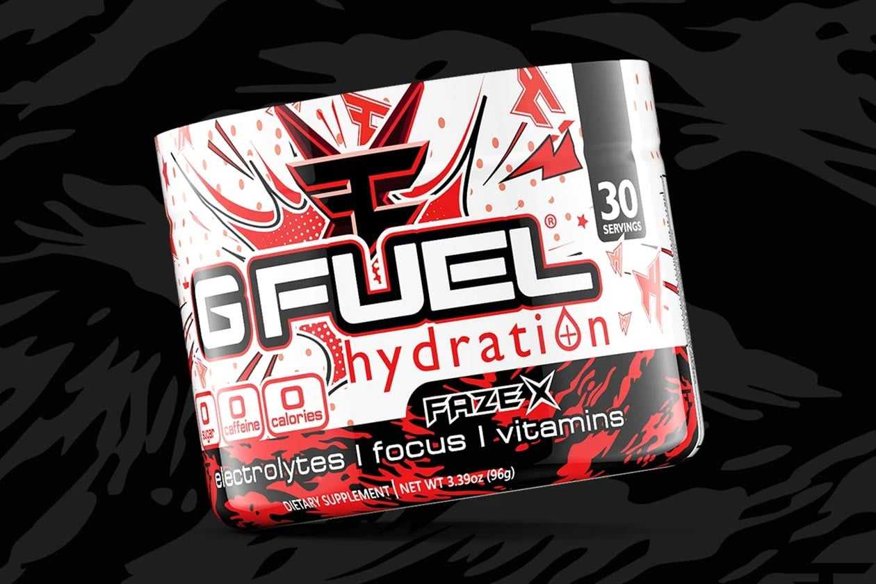 G Fuel teams up with FaZe Clan for a cherry flavor of G Fuel Hydration
