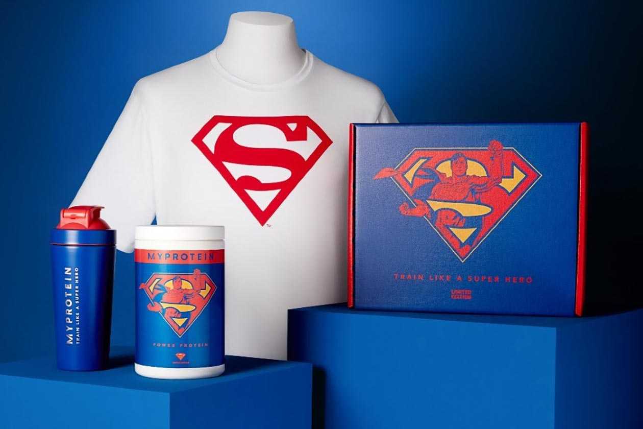 Myprotein creates an authentic and limited Superman protein powder