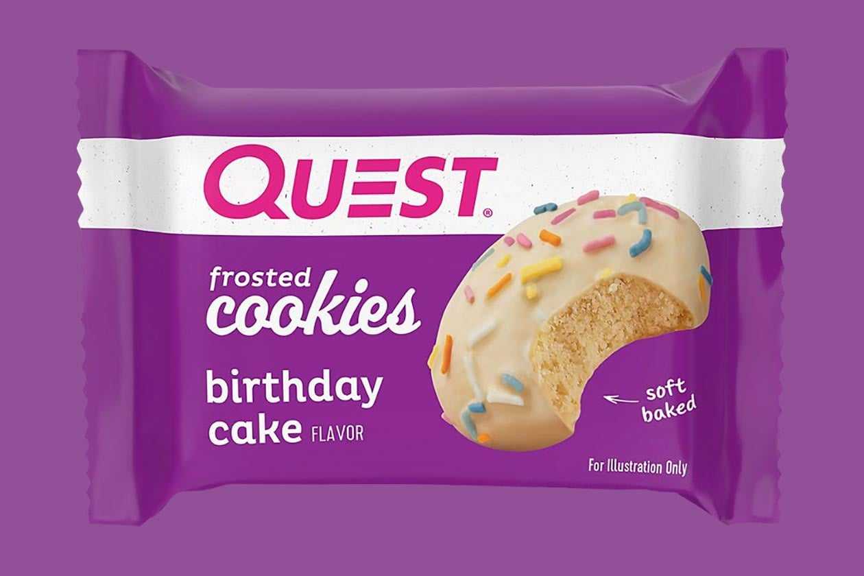 Delicious sweet treat Quest Frosted Cookies squeezes in 5g of protein