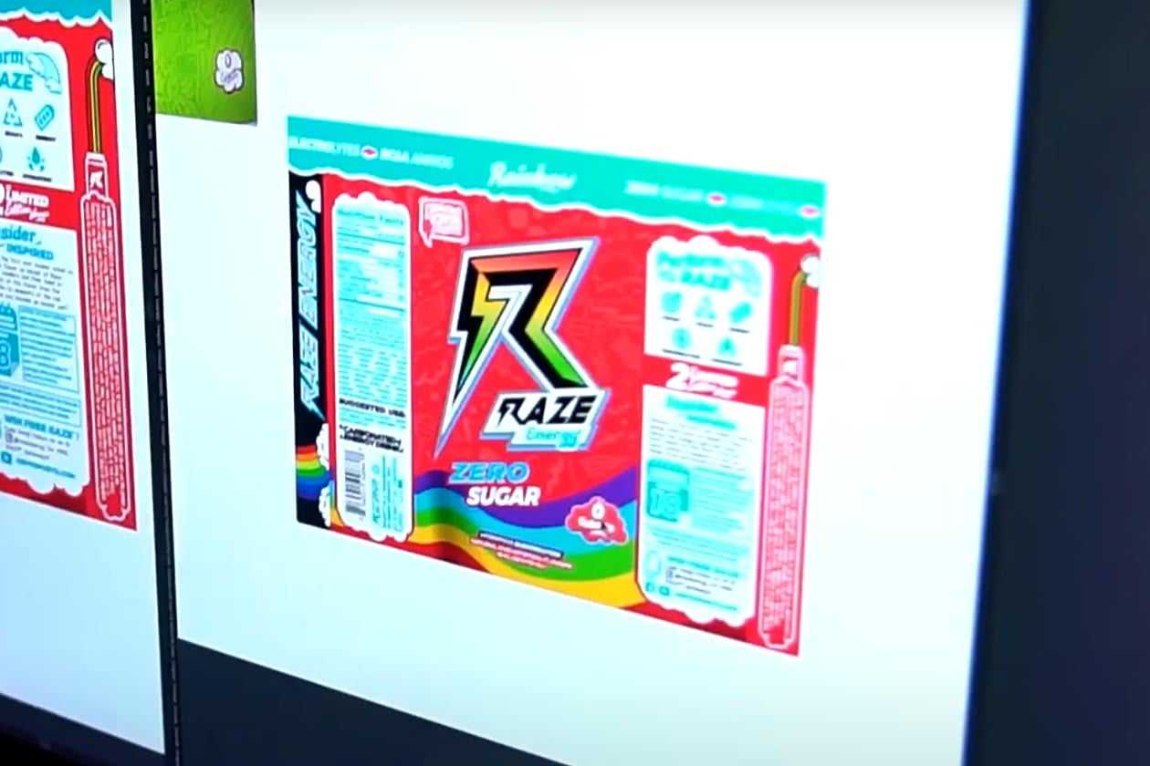 Rainbow RAZE Energy confirmed as the beverage's limited flavor for July