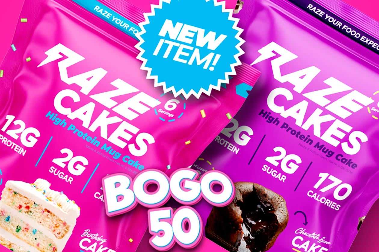 RAZE Energy drink gets a protein dessert spin-off with RAZE Cakes