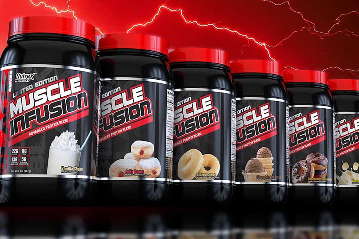 Nutrex's original Muscle Infusion lands six limited edition flavors