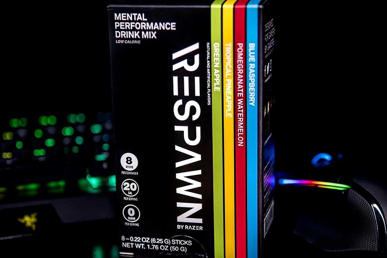 Razer's Respawn gaming supplement drops in a four flavor variety pack