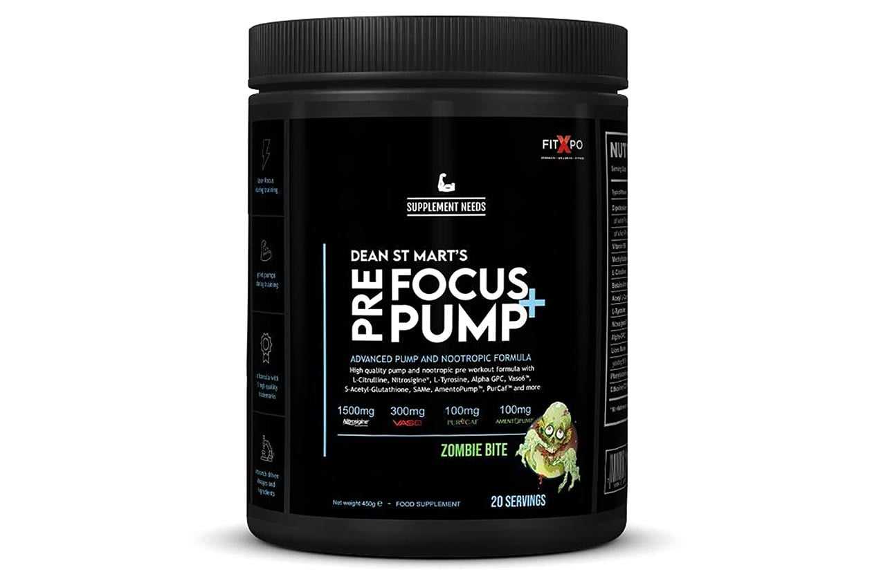 AmentoPump supplements - Stack3d