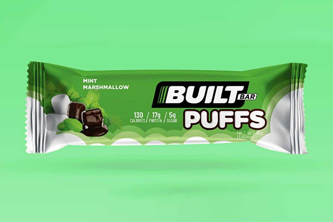 Built Brands follows Banana Cream Pie with Mint Marshmallow Built Puffs