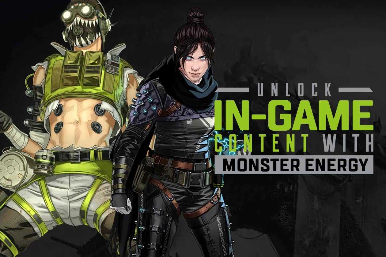 Monster Energy teams up with Apex Legends for limited in-game content