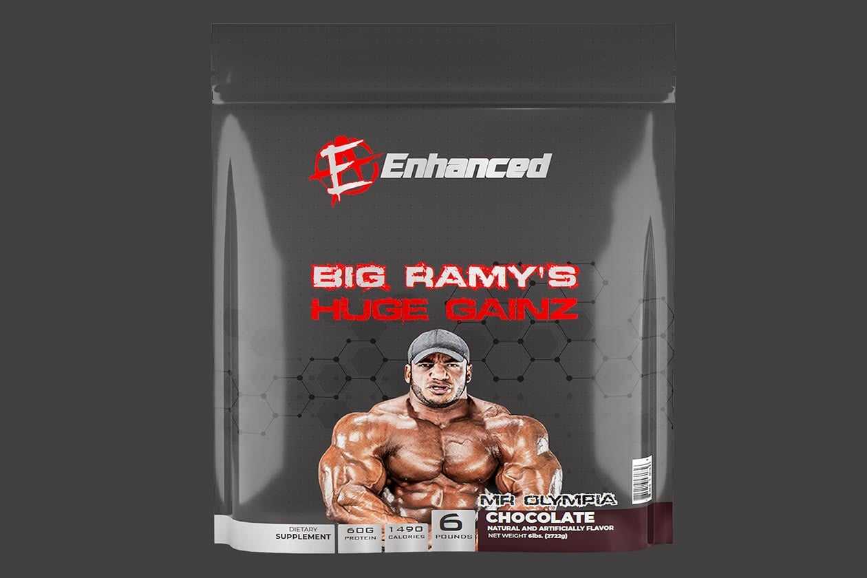 Enhanced Labs Big Ramy's Huge Gainz featuring a huge 1,490 calories