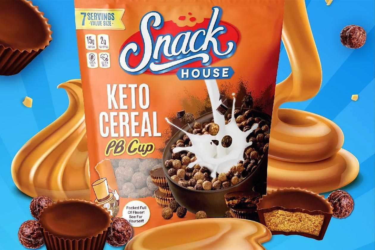 Snackhouse Foods welcomes a delicious PB Cup to its Keto Cereal menu