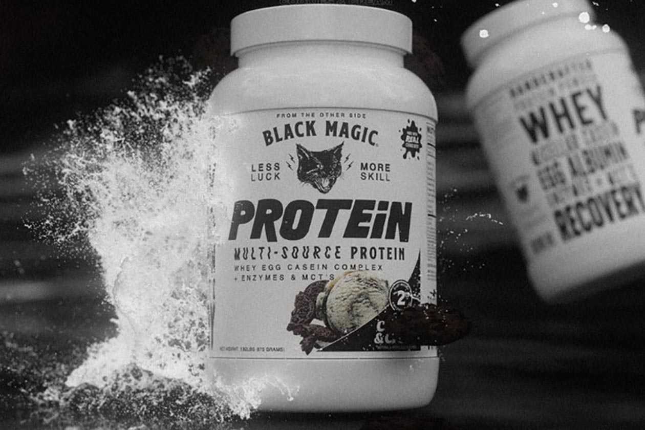 Cookies and Cream coming soon to Black Magic's blend protein powder