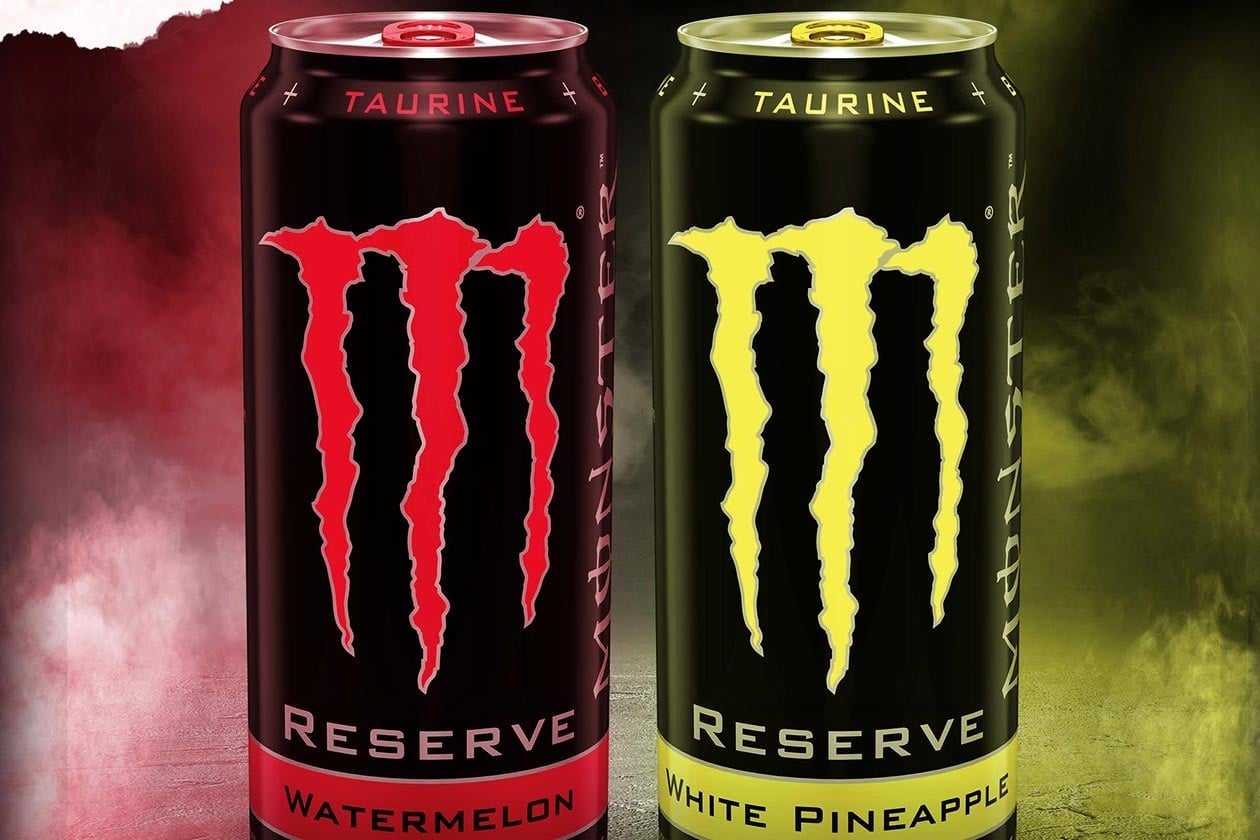 Monster Reserve blends the regular Monster drink with refreshing flavors