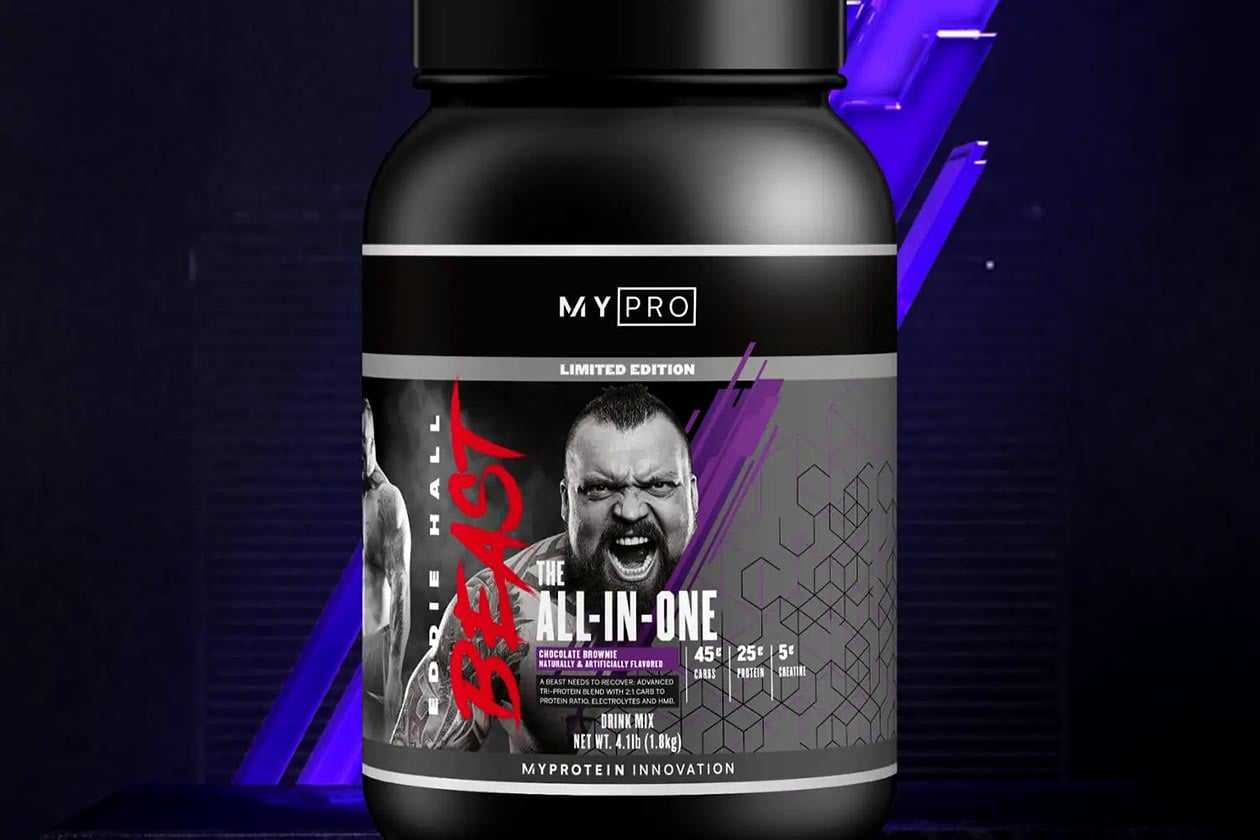 Myprotein and Eddie Hall's The Pre-Workout and All-In-One gainer