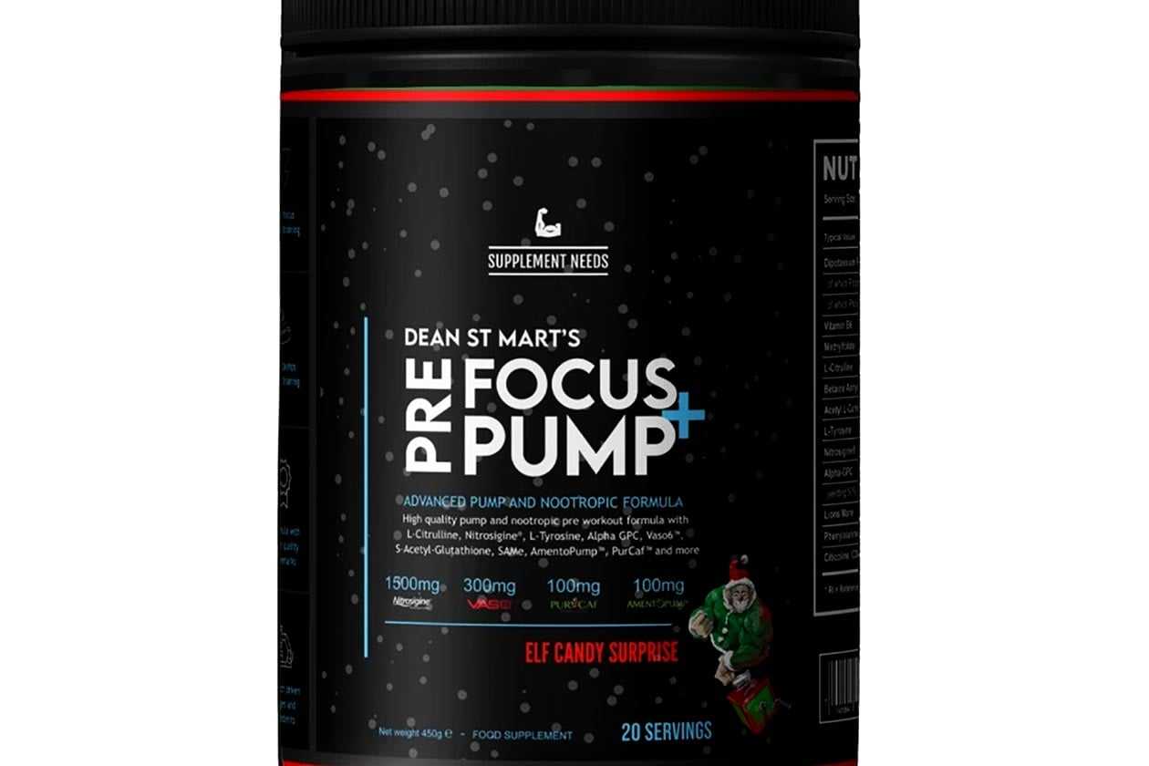 Supplement Needs' Black Friday sale brings Elf Candy Pre Focus Pump