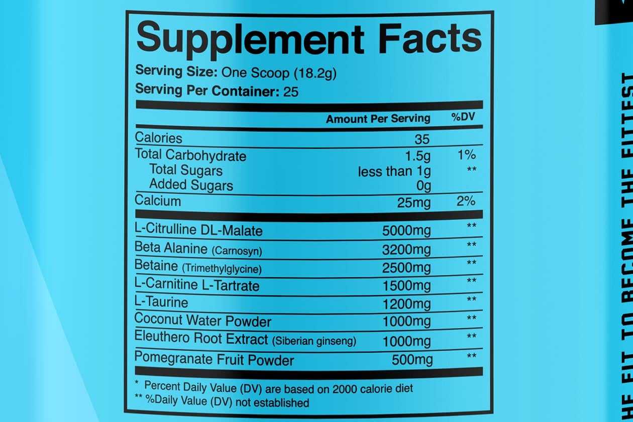 Swolverine Pre completely unveiled and available for pre-order next week