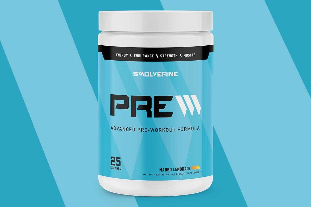 Swolverine Pre completely unveiled and available for pre-order next week