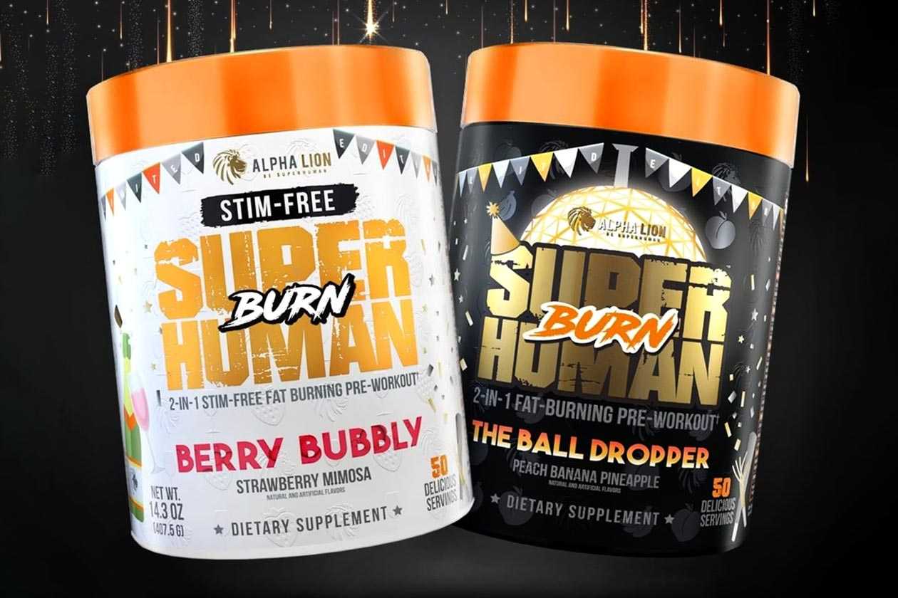 Alpha Lion to debut Superhuman Burn Stim-Free in its next limited launch