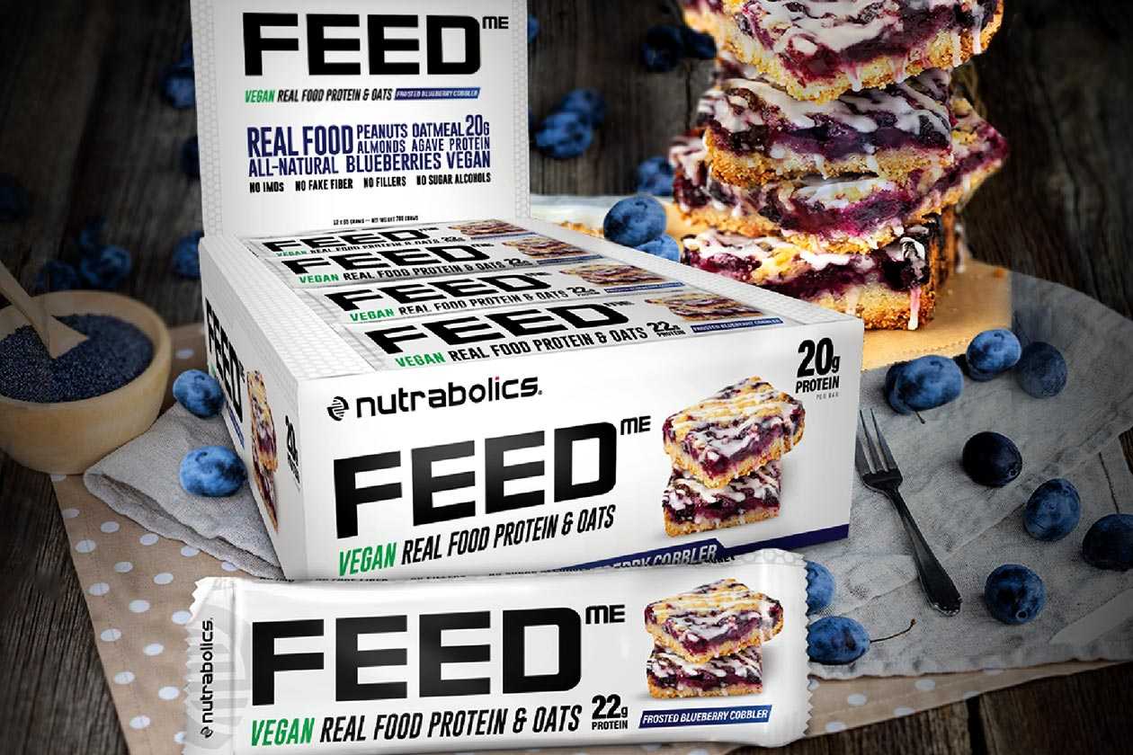 Nutrabolics puts 20g of plant-based protein into its Vegan Feed Bar