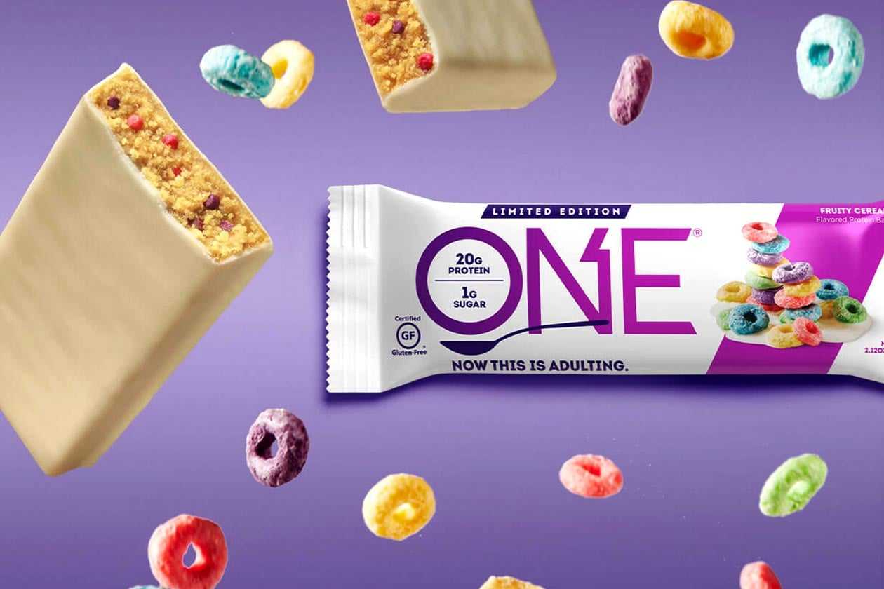 Fruity Cereal One Bar is back on Amazon and at The Vitamin Shoppe