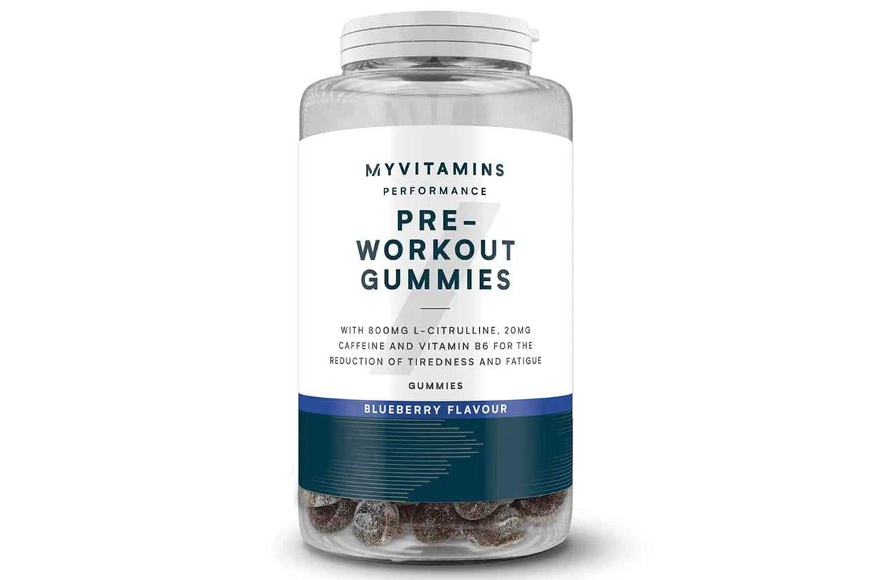 Myprotein Pre-Workout Gummies combine a few common pre ingredients