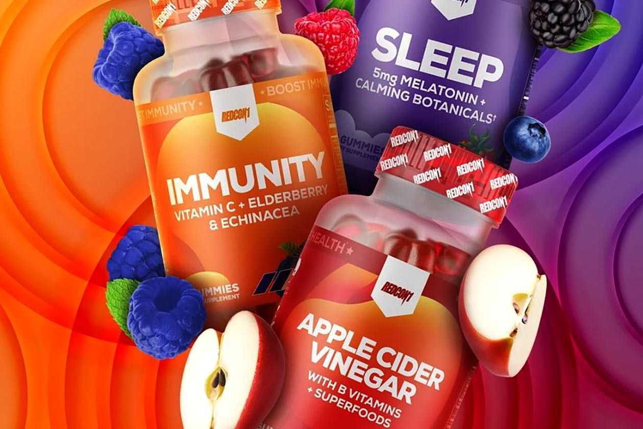 Redcon1 previews its tasty gummy series and its three supplements