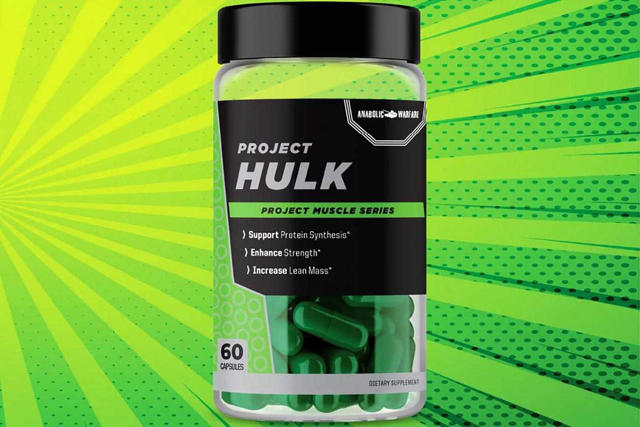 Anabolic Warfare releases its turkesterone supplement Project Hulk