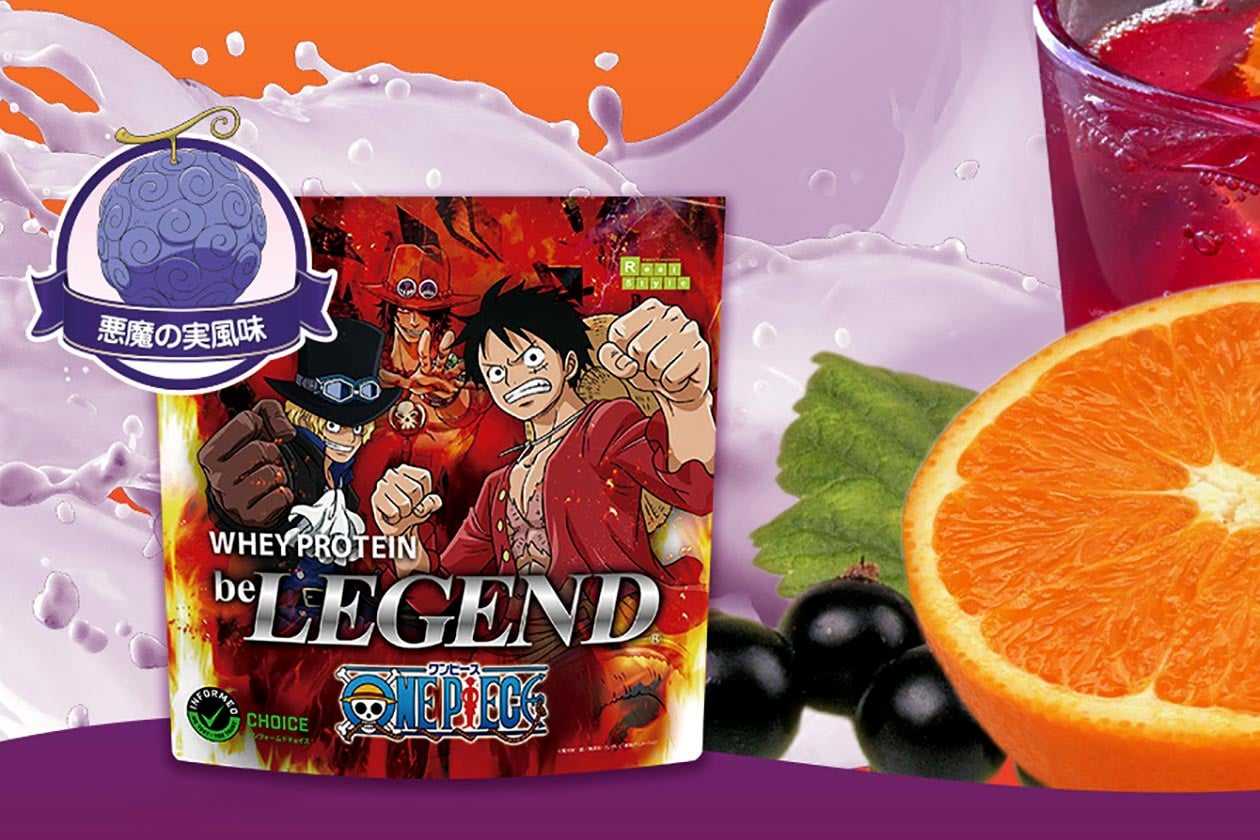 Be Legend creates a Devil Fruit flavor of protein powder with One Piece